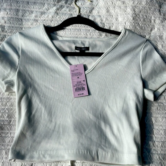 wild fable | Shirts & Tops | Wild Fablemediumwhitecotton Polyesteropen ...